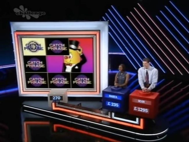 The Infamous Snake Charmer Incident on the Catchphrase Gameshow